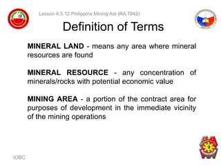 Power point Presentation on Mining Act.pptx