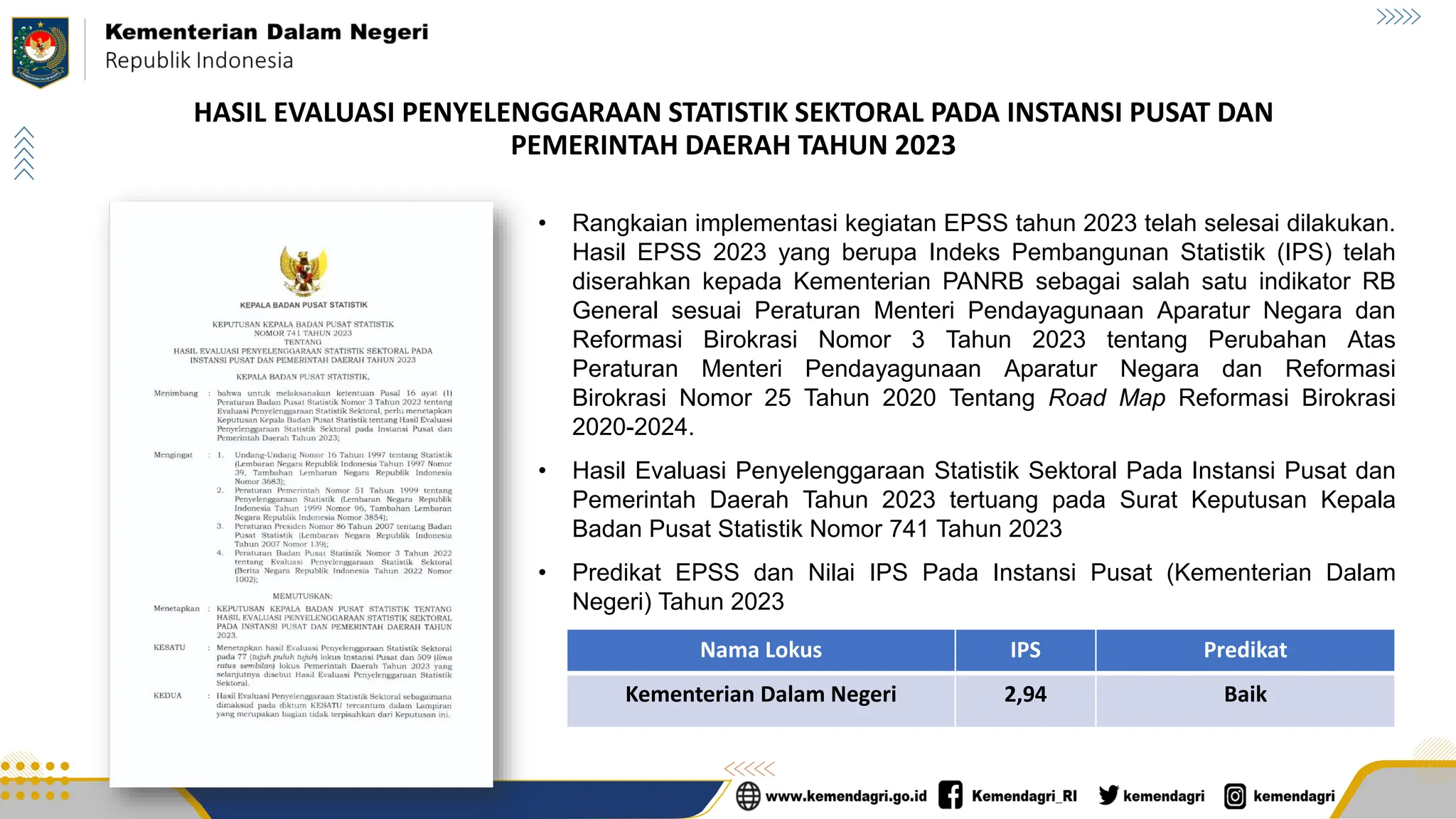 Pemanfaatan Data Statistik Sektoral Pada E-Walidata SIPD | PDF