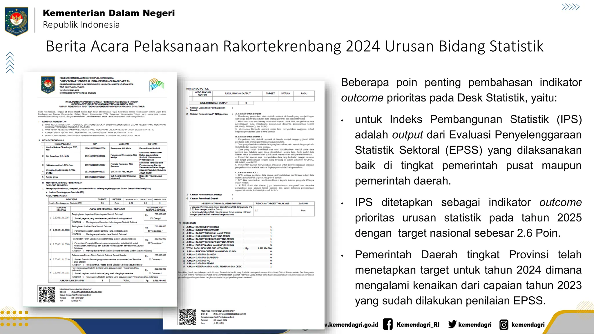 Pemanfaatan Data Statistik Sektoral Pada E-Walidata SIPD | PDF