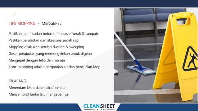 4. metode dalam housekeeping training pptx | PPTX