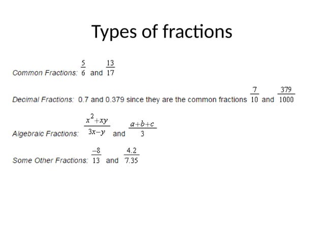 Fraction and Ratio Calculation for Prelims | PPT