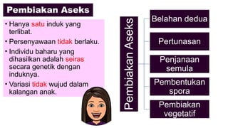 Pembiakan Aseks_Sains Tingkatan 1_Bab 4.1 | PPT