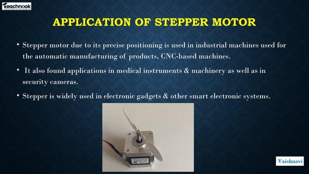 4. Working with different Actuators System - Dc Motor, Servo, and Stepper Motors.pptx ...