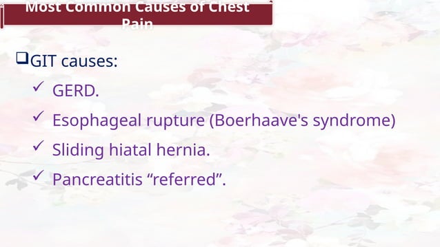 4. Chest Pain in Emergency-1.pptx.medical | PPT