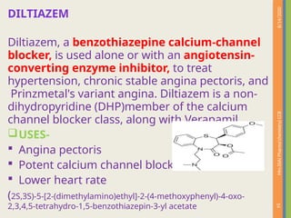 .CALCIUM CHANNEL BLOCKERS. VASODILATORS,PMC 2 | PPTX | Heart and ...