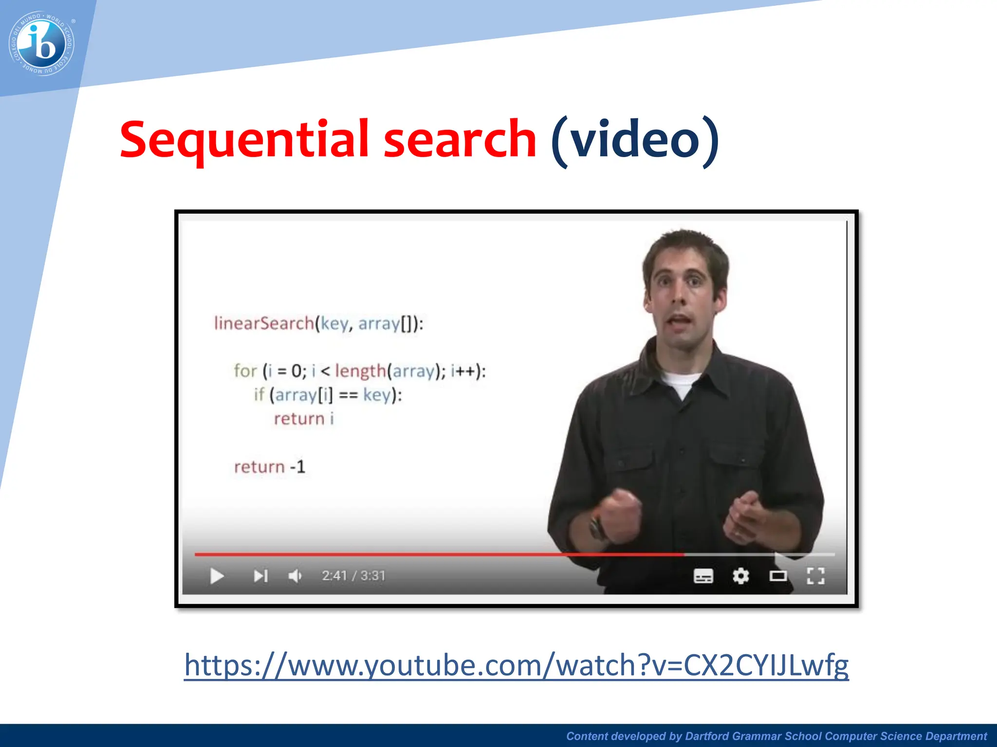 Programacion ib secuencia de aprendizaje | PPT