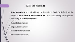 4. MICROBIOLOGICAL RISK ASSESSMENT ON FOODBORNE PATHOGENS (3rd semester ...