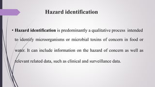 4. MICROBIOLOGICAL RISK ASSESSMENT ON FOODBORNE PATHOGENS (3rd semester ...