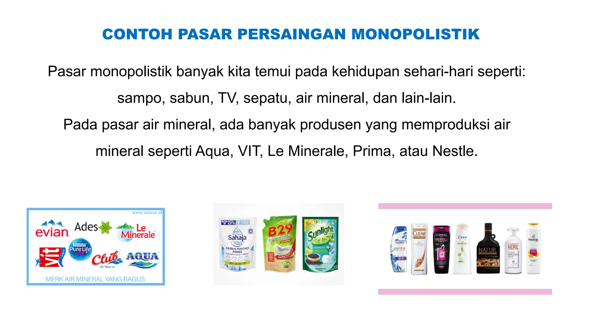 Materi Ekonomi kelas 10 PASAR dan Macam-macamnya | PPTX