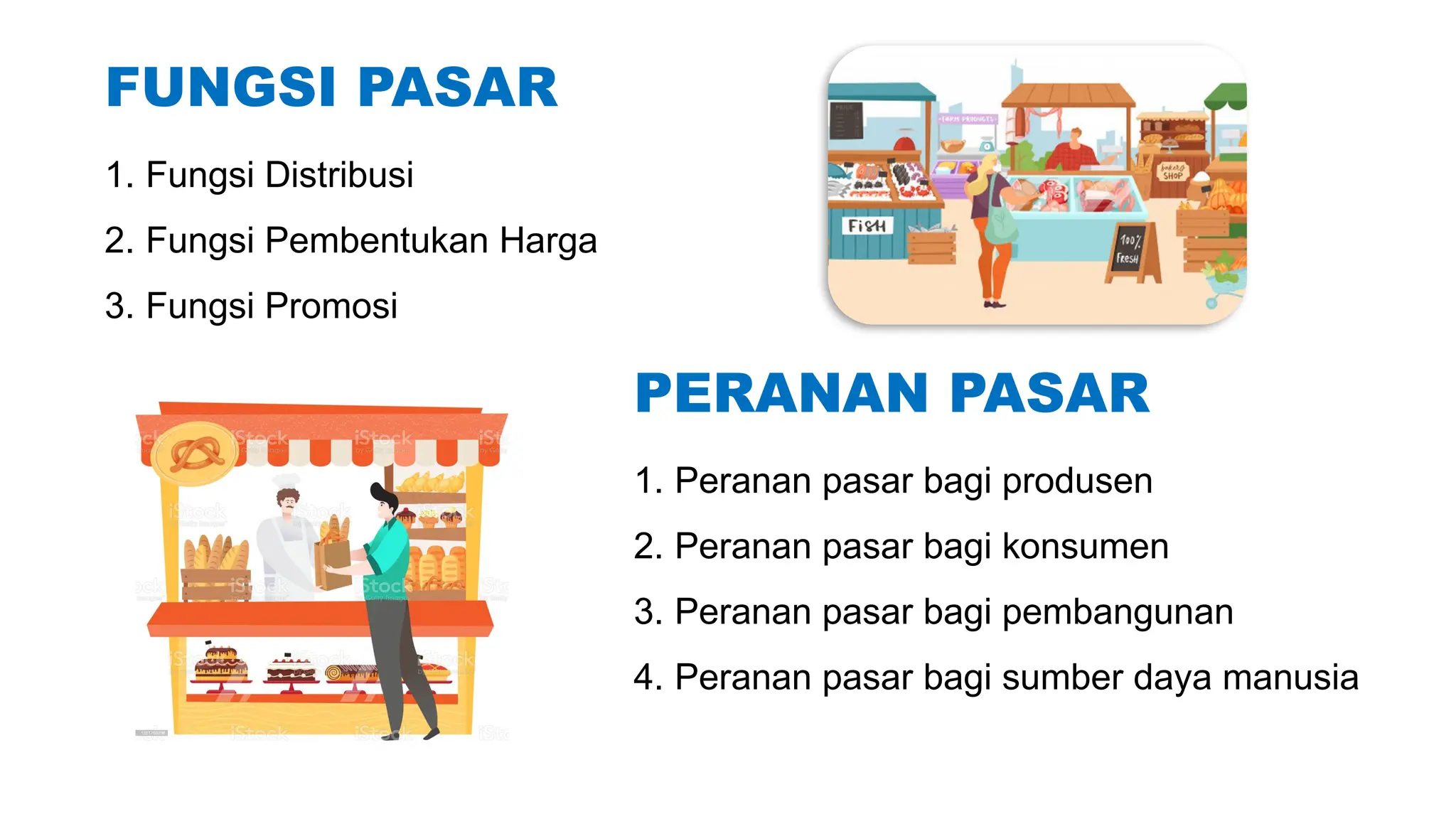Materi Ekonomi kelas 10 PASAR dan Macam-macamnya | PPTX