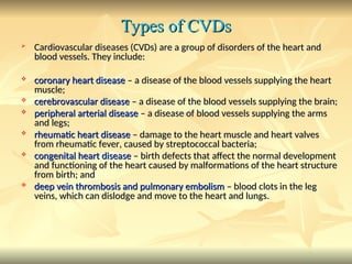 This is the Epi of Cardiovascular diseases.ppt | Blood Disorders ...