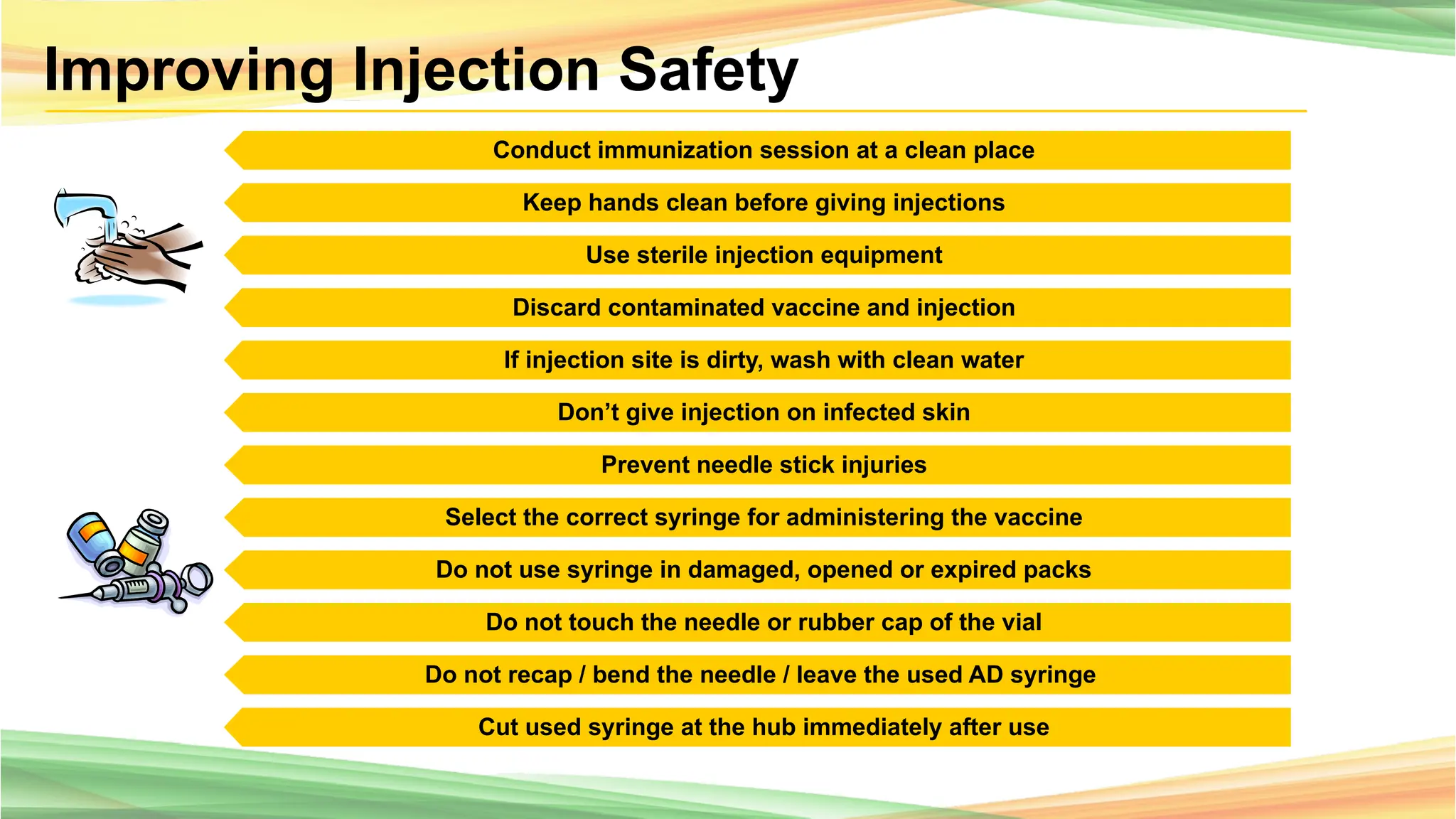 4. Safe Injection and Immunization waste management.pptx