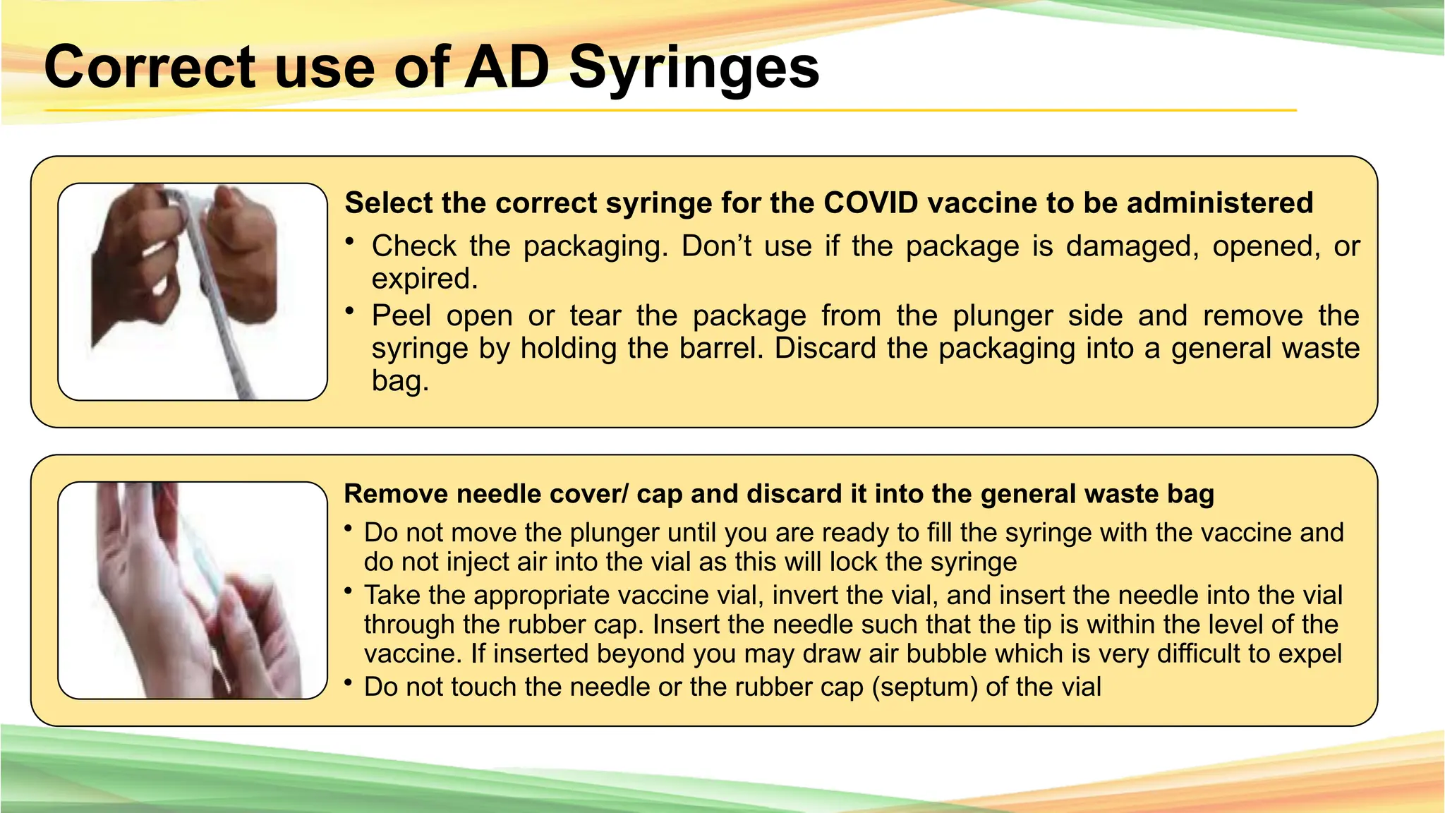 4. Safe Injection and Immunization waste management.pptx