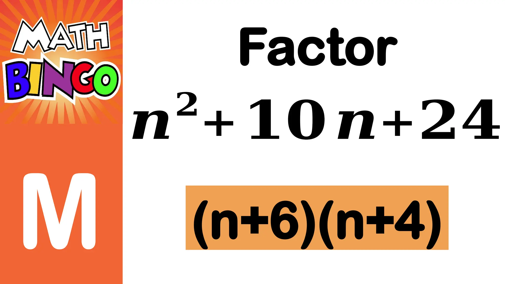 4. MATH BINGO FACTOR.pptx mathematics activity | PPTX