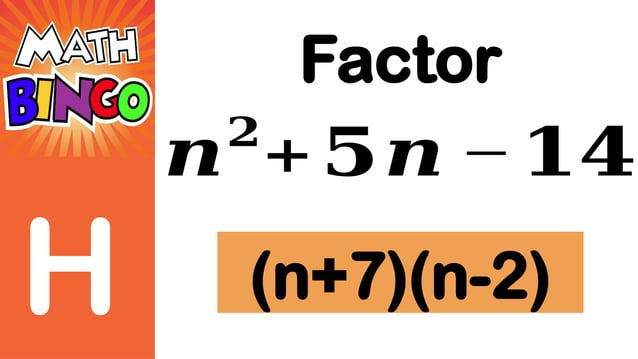 4. MATH BINGO FACTOR.pptx mathematics activity | PPTX