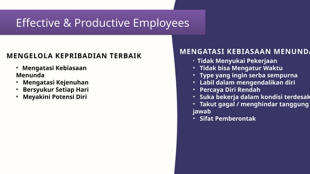 001-BASIC MENTALITY NEW for new employee | PPT