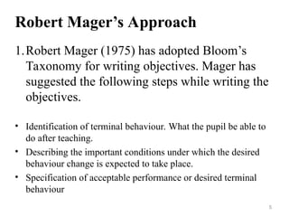 4.Writing Educational Objectives in Behavioural tem.ppt | Educational ...