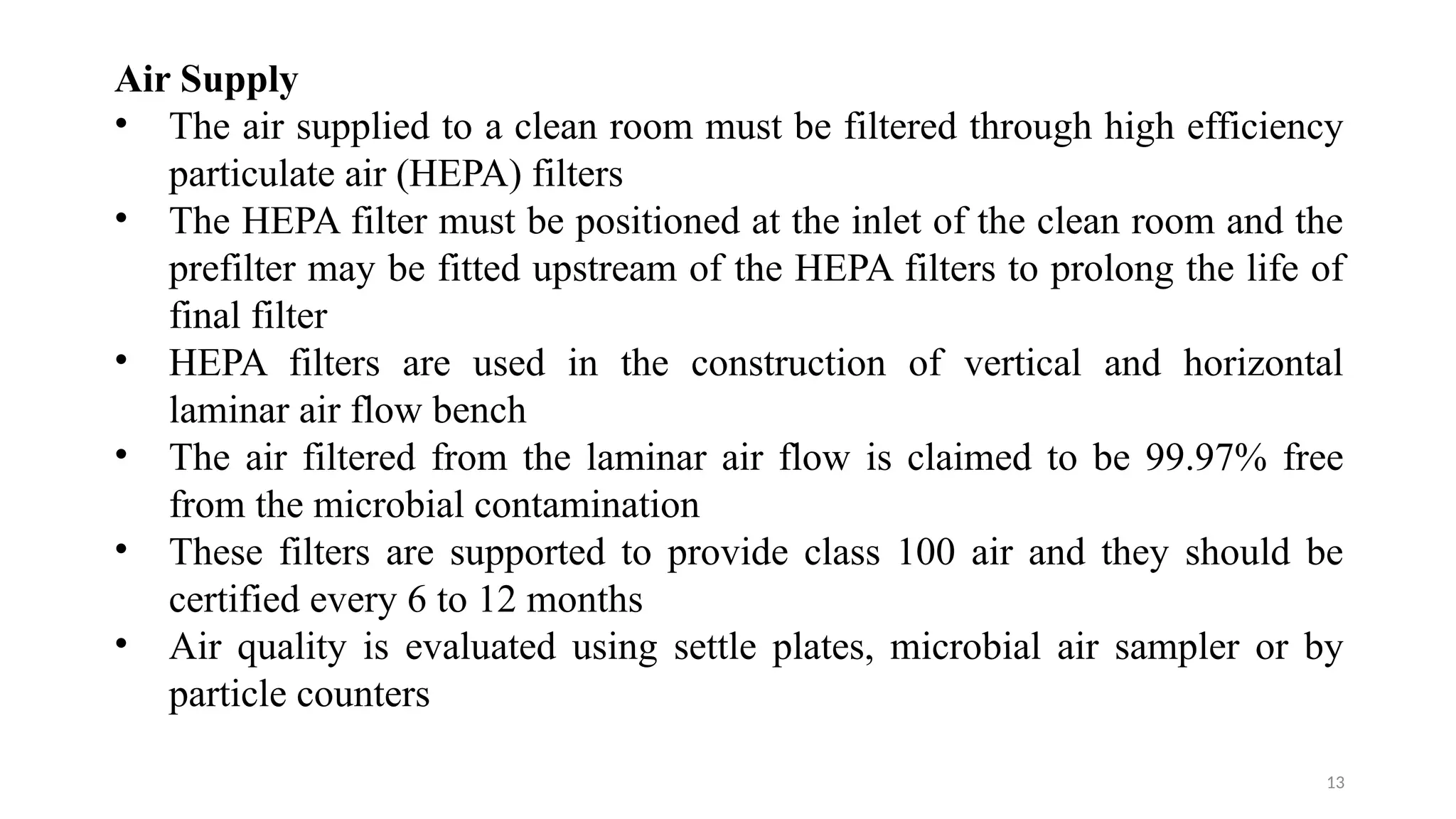 Designing of Aseptic Area and Clean Area Classification | PPTX
