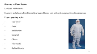 Designing of Aseptic Area and Clean Area Classification | PPTX