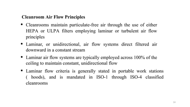 Designing of Aseptic Area and Clean Area Classification | PPTX