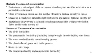 Designing of Aseptic Area and Clean Area Classification | PPTX