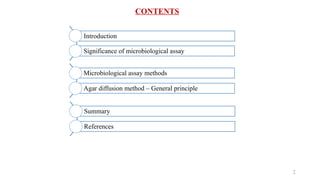 Microbiological assays: General Methods | PPTX
