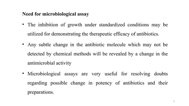 Microbiological assays: General Methods | PPT