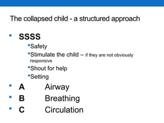 4. Basic Life Support in the Collapsed Infant and Child 2020.pptx