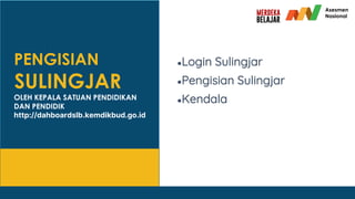 4. Pemanfaatan Dashboar Sulingjar. 2024pdf | PPT