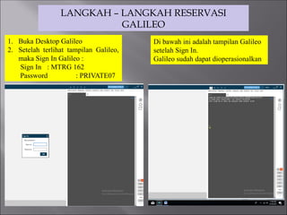 4. LANGKAH - LANGKAH RESERVASI GALILEO.pptx