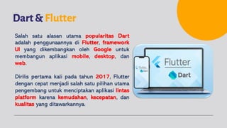 Pemrograman Aplikasi Mobile - 4 Pemrograman Dart | PPT