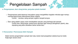 Pengolahan Sampah dan Air Limbah. industri pariwisata dan perhotelan | PDF