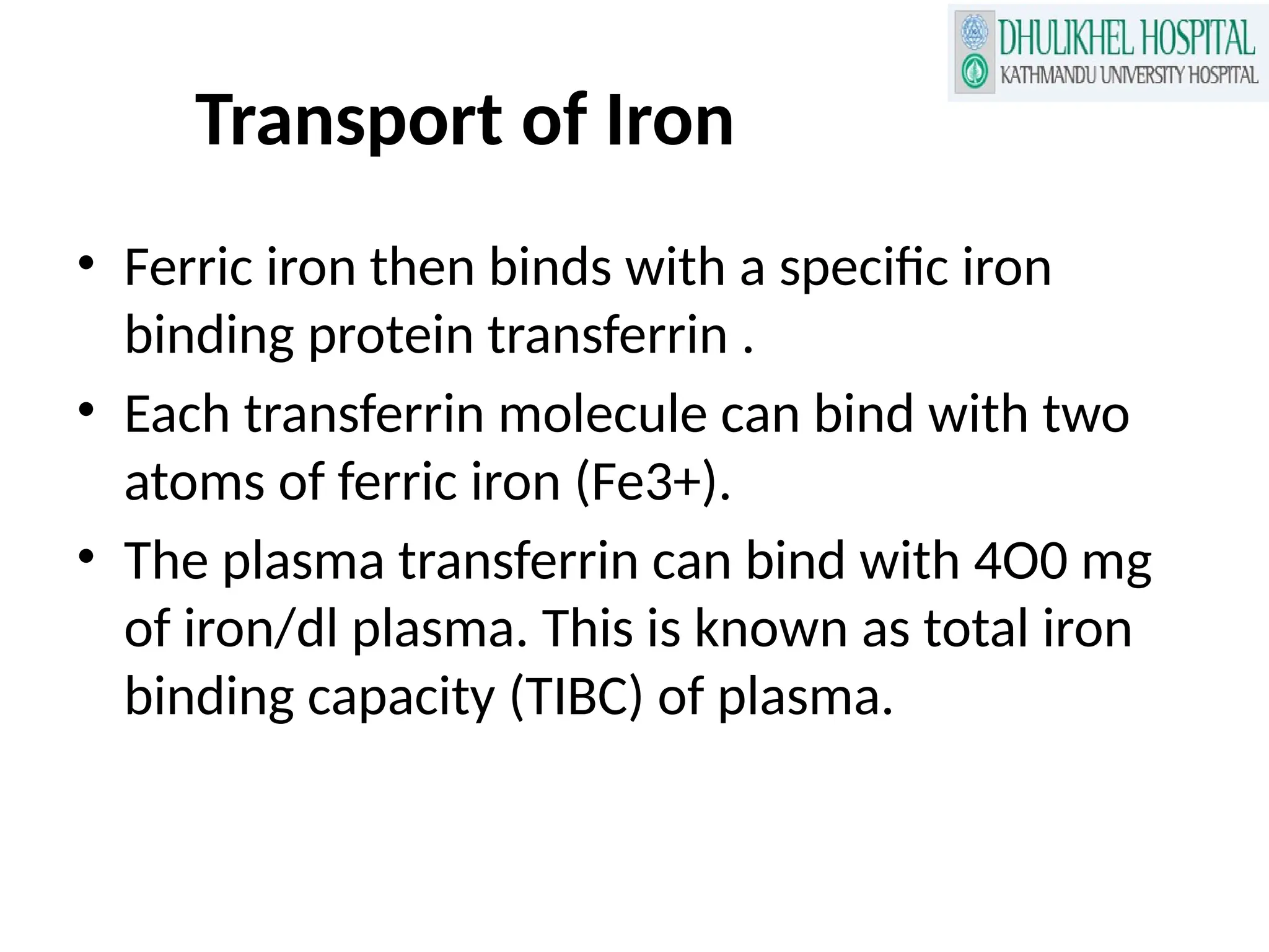 Iron Metabolism for Laboratory medicine and nursing.pptx