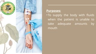 Intravenous Infusion Procedure for Demonstration | PPT