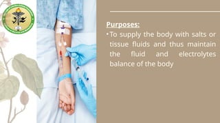 Intravenous Infusion Procedure for Demonstration | PPT