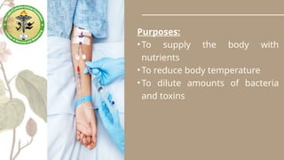 Intravenous Infusion Procedure for Demonstration | PPT