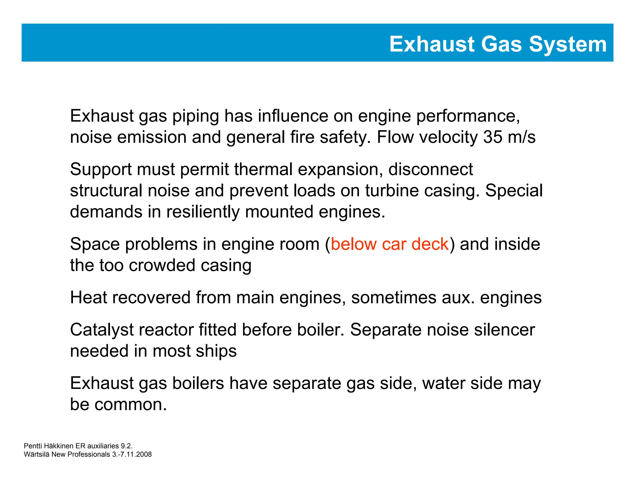 Cooling System of The Marine Diesel Engine | PPT