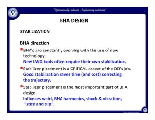 Bottom Hole Assembly Design for downhole drilling of oil and gas wells ...
