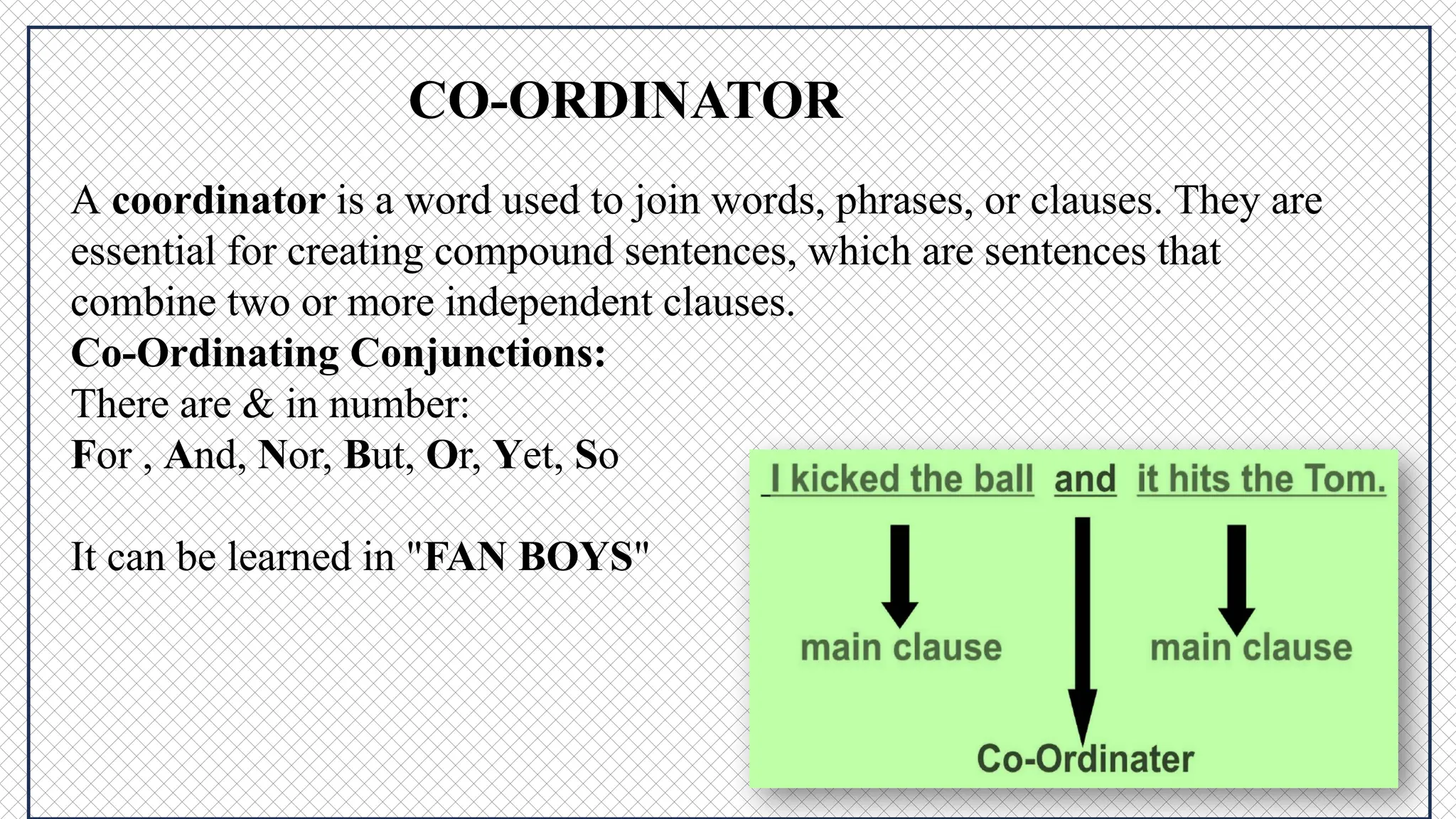 Sentence with it's types & formulas : Grammar | PPTX