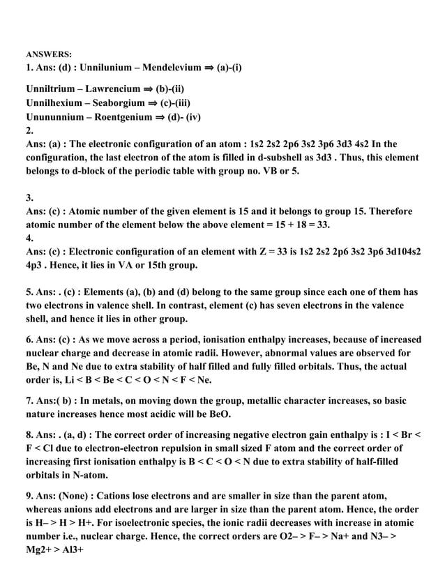 4. Classifiction of elements MCQ (2)-1.docx