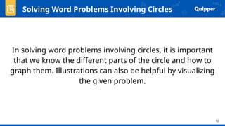 APPLICATION OF CIRCLES IN REAL-LIFE SITUATIONS | PPTX