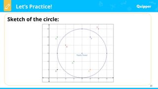 APPLICATION OF CIRCLES IN REAL-LIFE SITUATIONS | PPTX