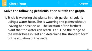 APPLICATION OF CIRCLES IN REAL-LIFE SITUATIONS | PPTX
