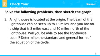 APPLICATION OF CIRCLES IN REAL-LIFE SITUATIONS | PPTX