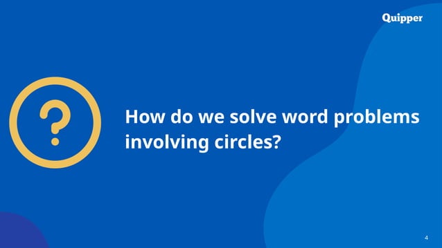 APPLICATION OF CIRCLES IN REAL-LIFE SITUATIONS | PPTX