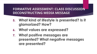 4.MIL Media Literacy (Part 3)- Performance Tasks -Deconstructing Media ...