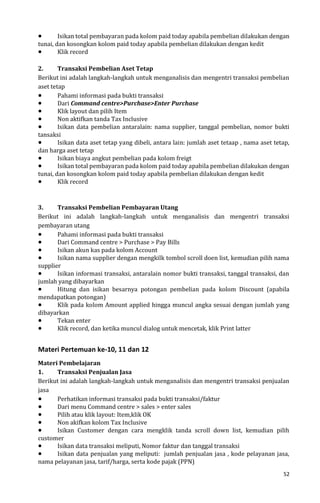 MODUL AJAR KOMPUTER AKUNTANSI Kurikulum Merdeka | PDF