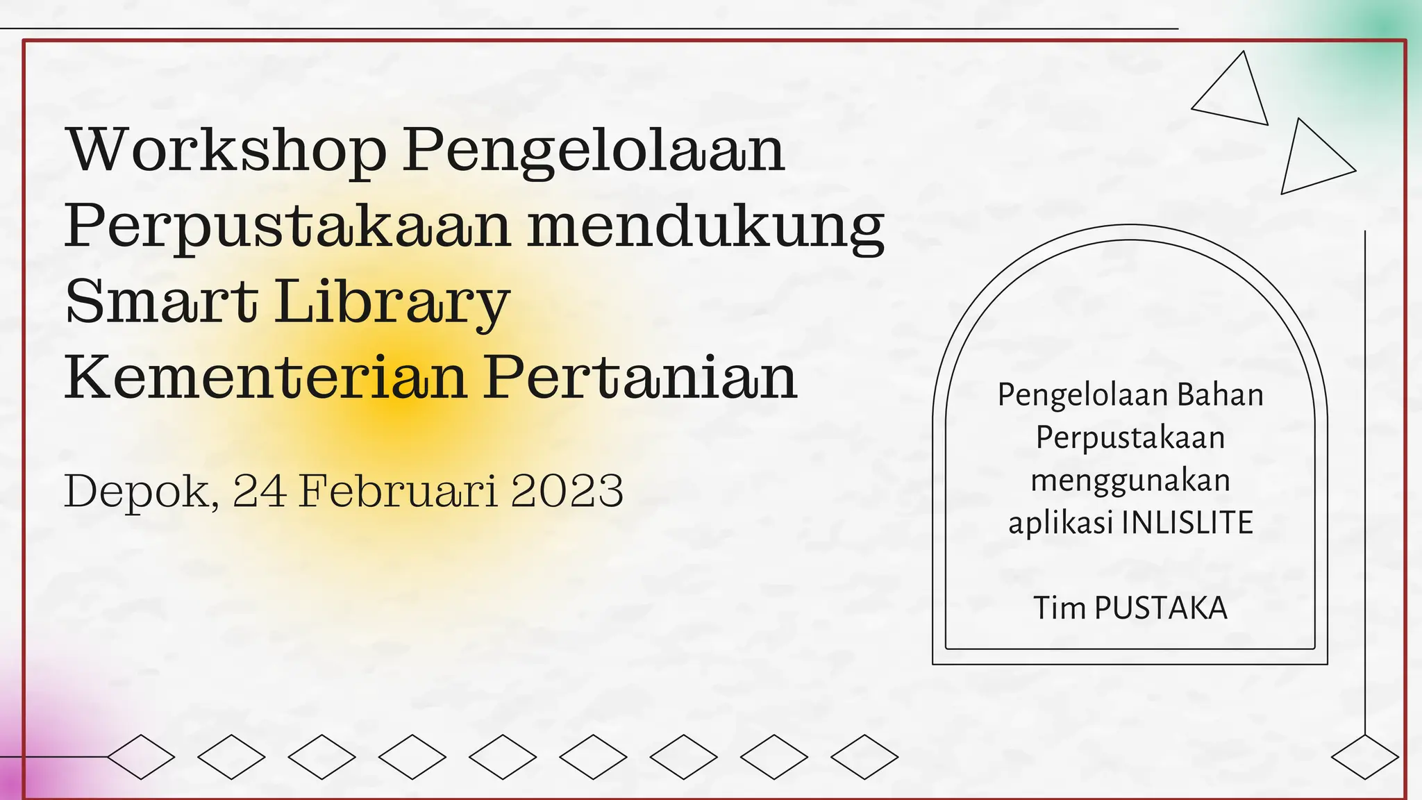 Pengolahan Buku menggunakan INLISLITE 3.1 | PDF
