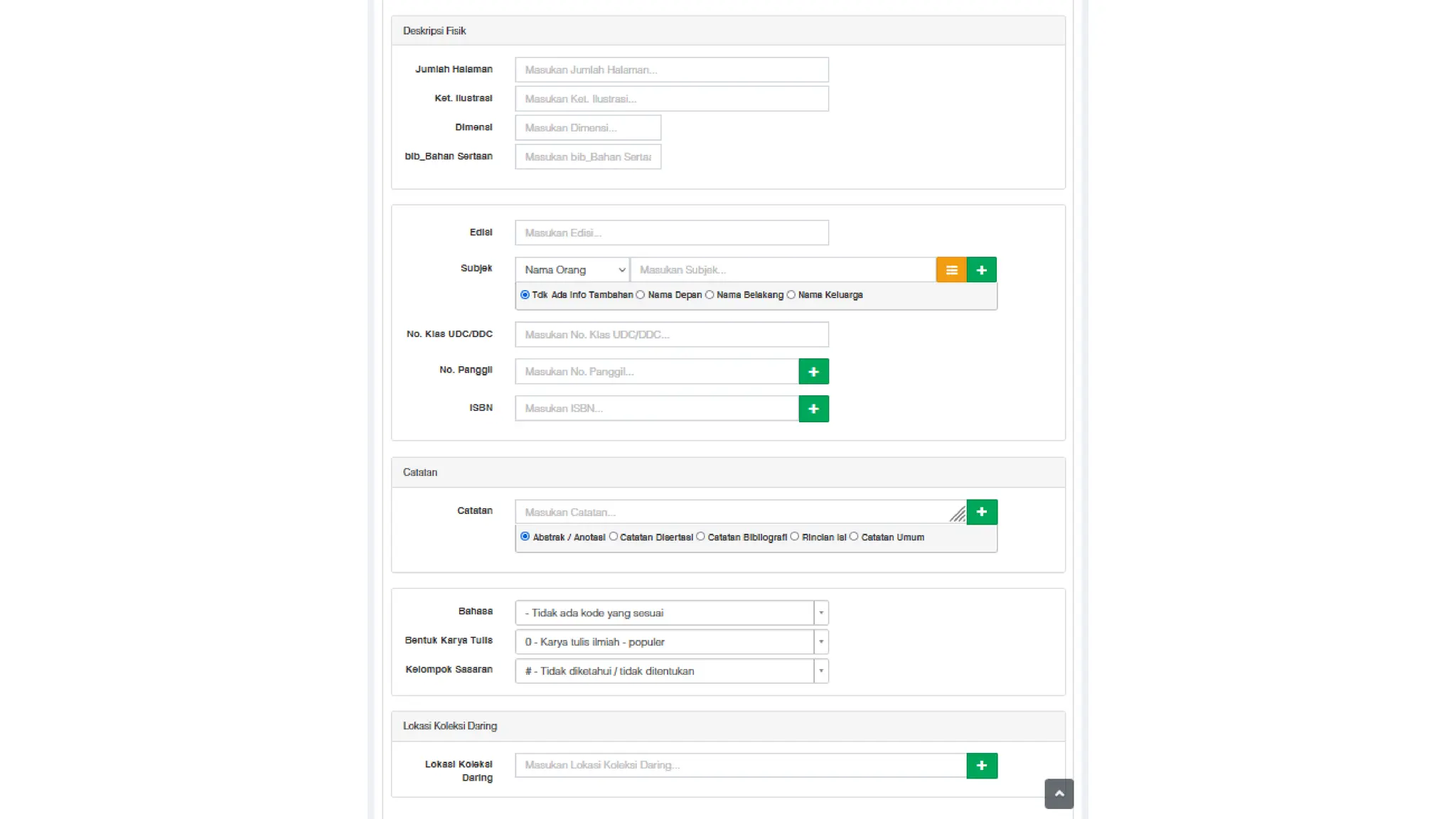 Pengolahan Buku menggunakan INLISLITE 3.1 | PDF