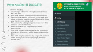 Pengolahan Buku menggunakan INLISLITE 3.1 | PDF